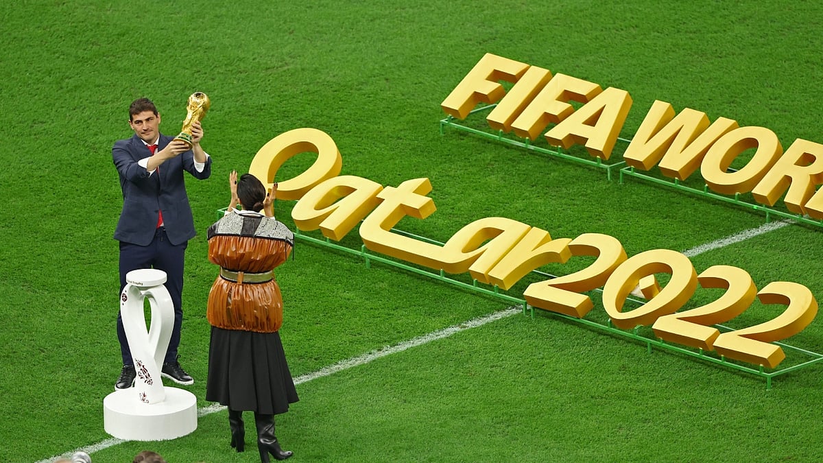 In Pics: Deepika Padukone unveils FIFA World Cup trophy